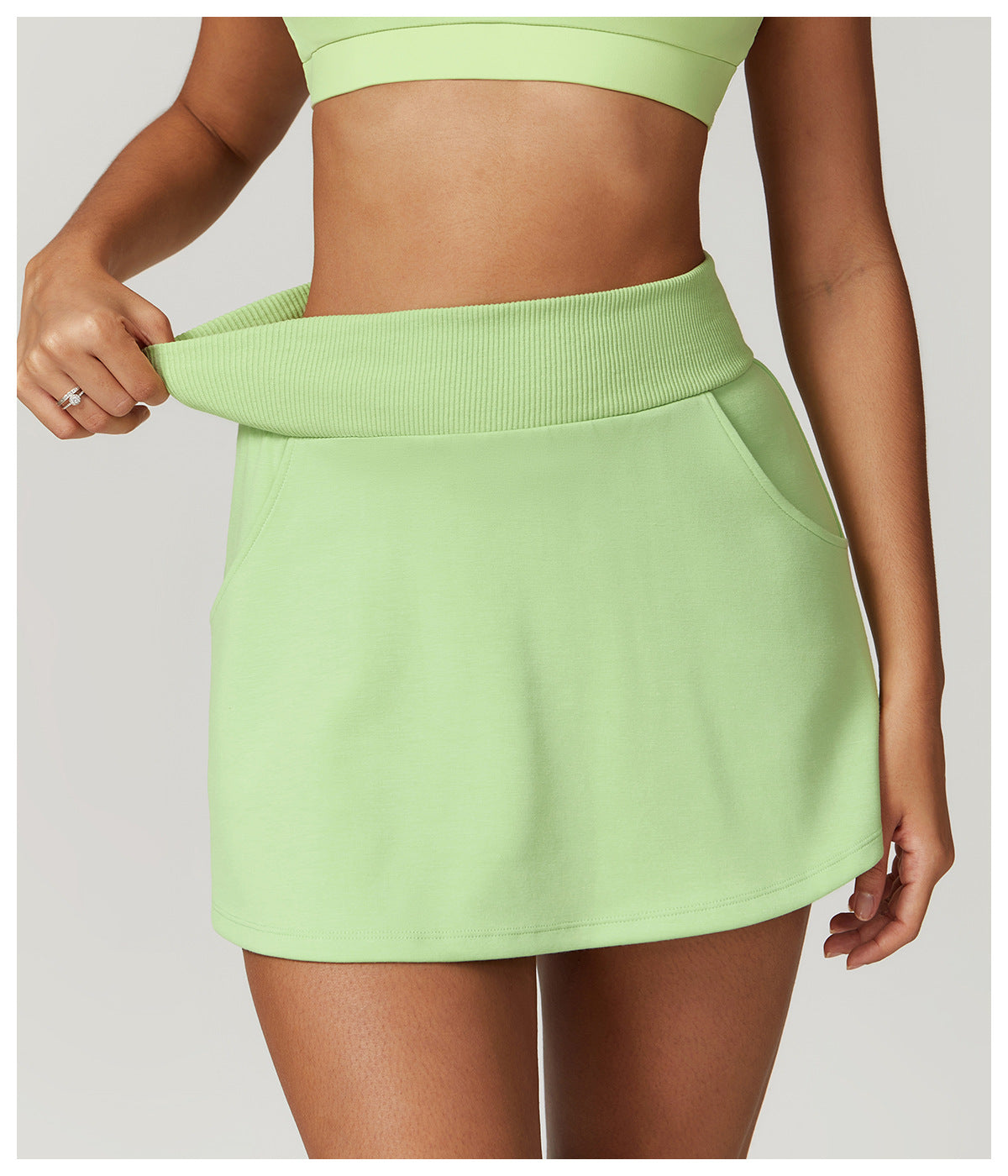 Kibra A-Line Skort with Built-In Shorts – Kibra Athleisure Brand